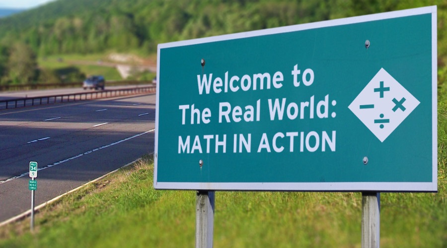 How have you linked maths to the real world?